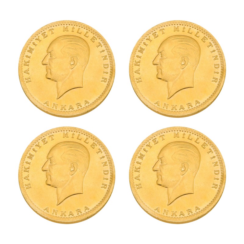4 Yeni Cumhuriyet Altını - Ata Lira | Güvenilir Altın ve Takı Alışverişi